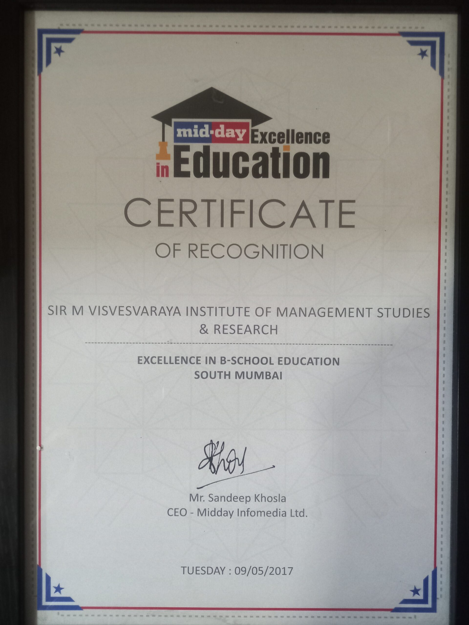 Rankings & Collaborations | SVIMS Mumbai